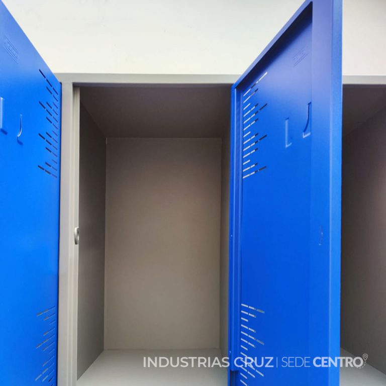 Locker Metálico 3 Puestos - Industrias Cruz Centro